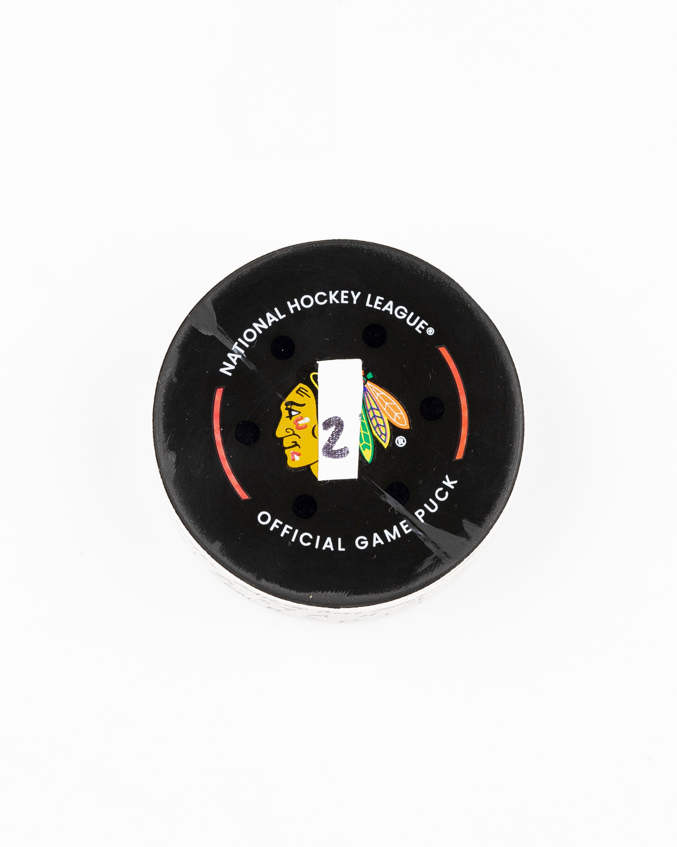 Tyler Bertuzzi Game-Used Goal Puck 1/20/25 19473 – CBH Shop