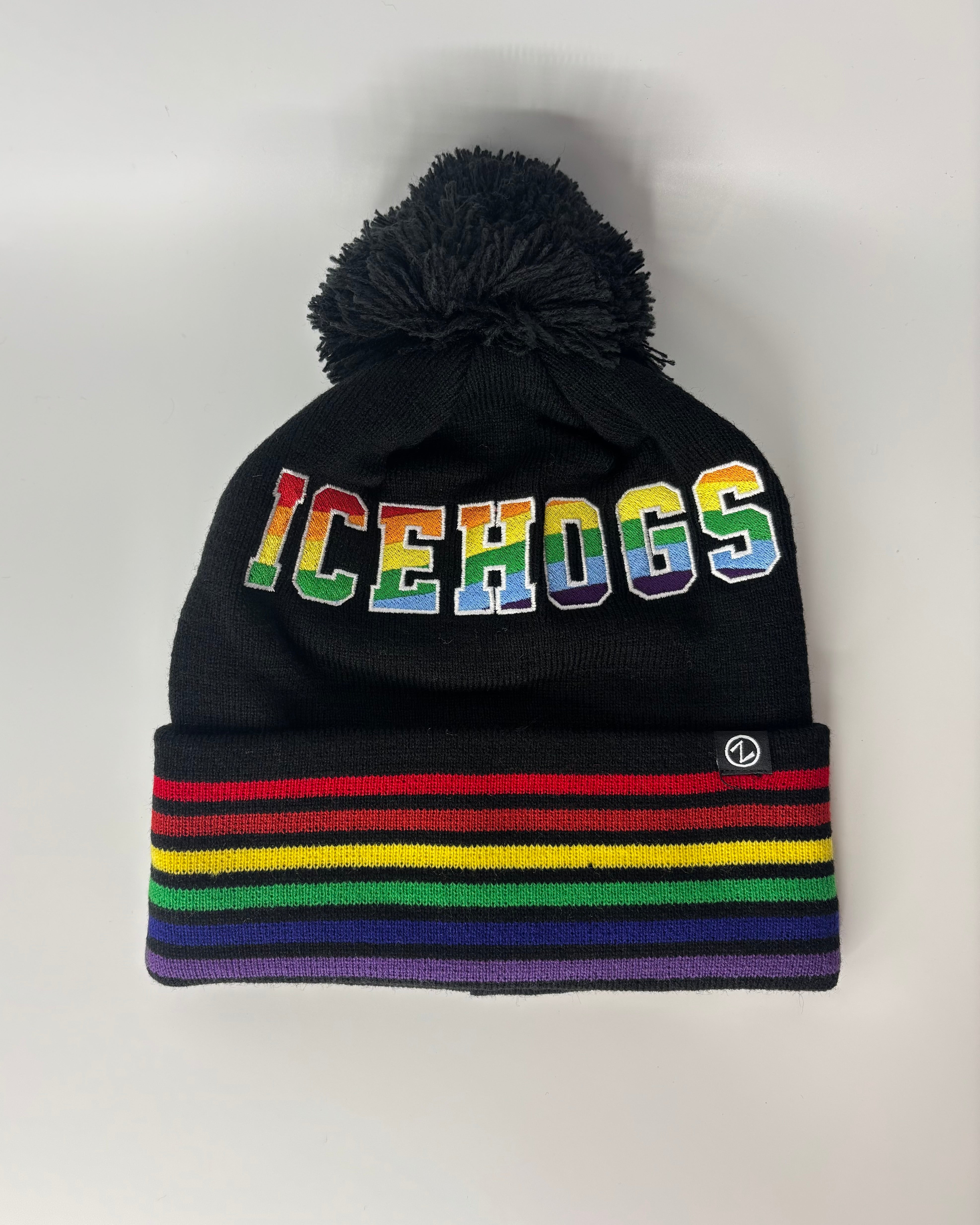 Rockford IceHogs Zephyr Colorful Knit Hat – CBH Shop