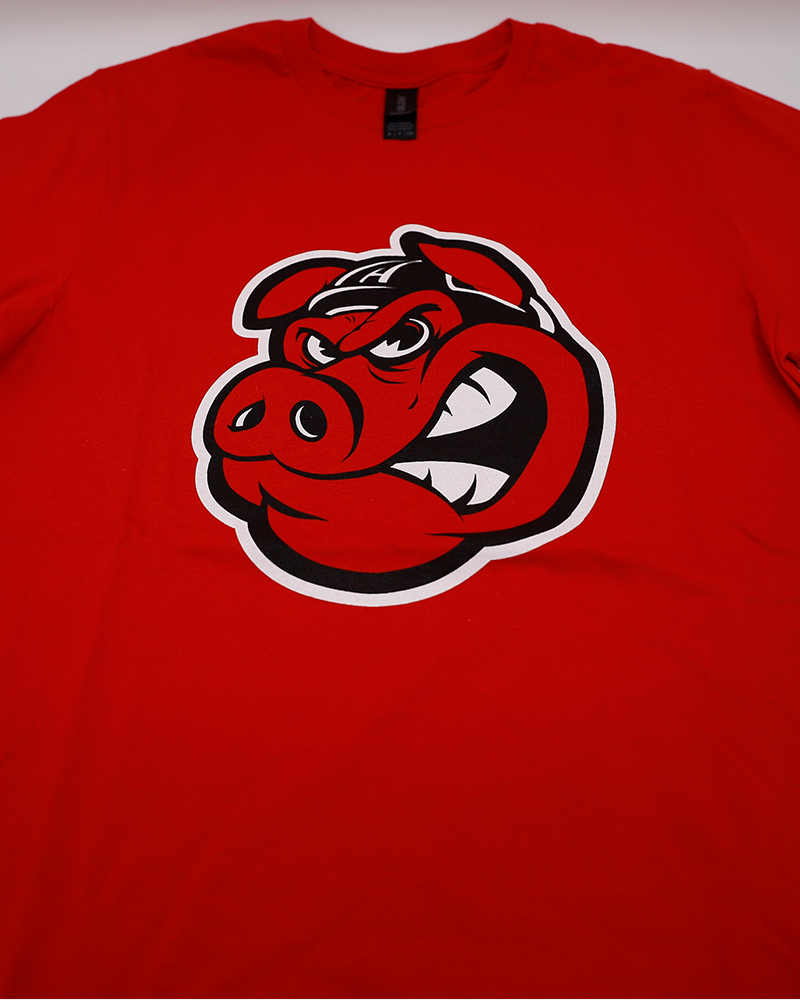 Rockford IceHogs Red Hammy Head T-Shirt – CBH Shop