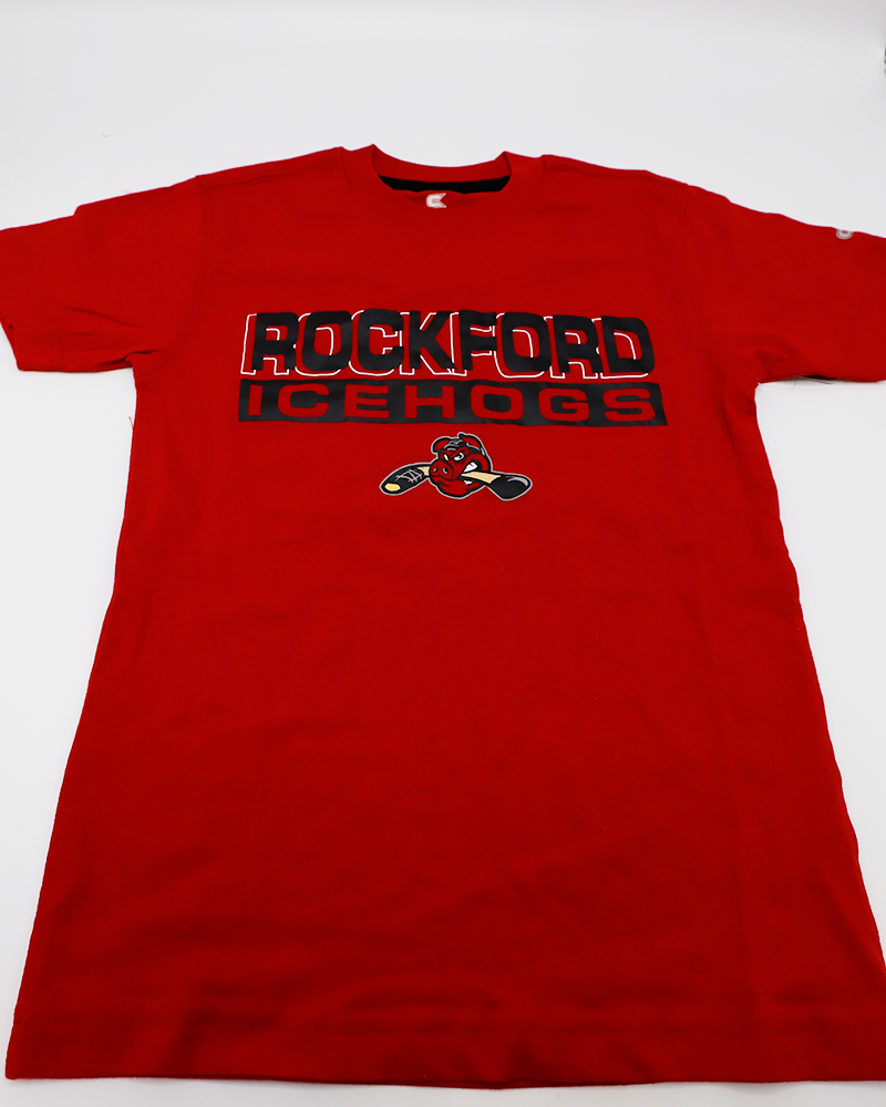 Rockford IceHogs Youth Red T-Shirt – CBH Shop