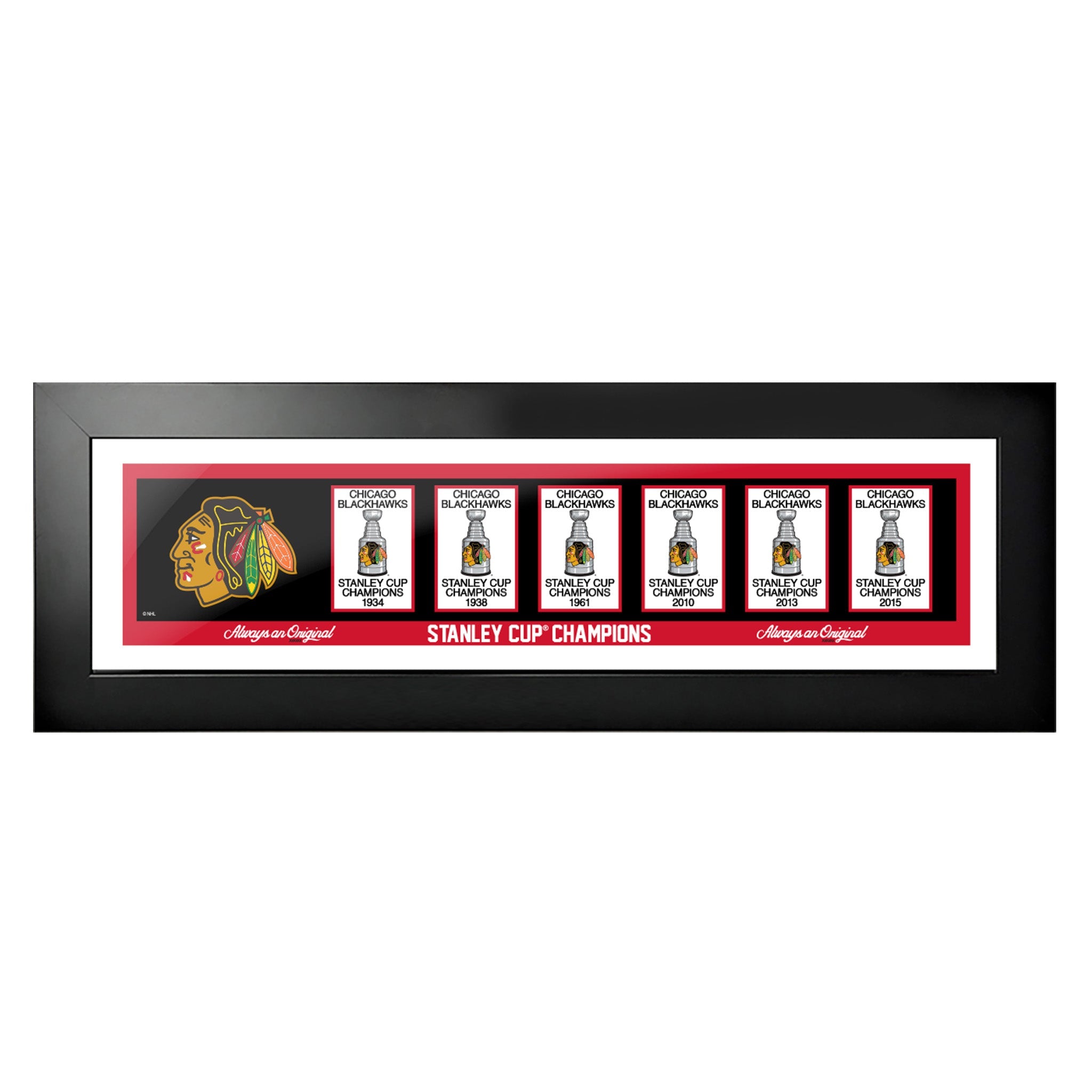 Chicago Blackhawks Centennial Frame Banners – CBH Shop