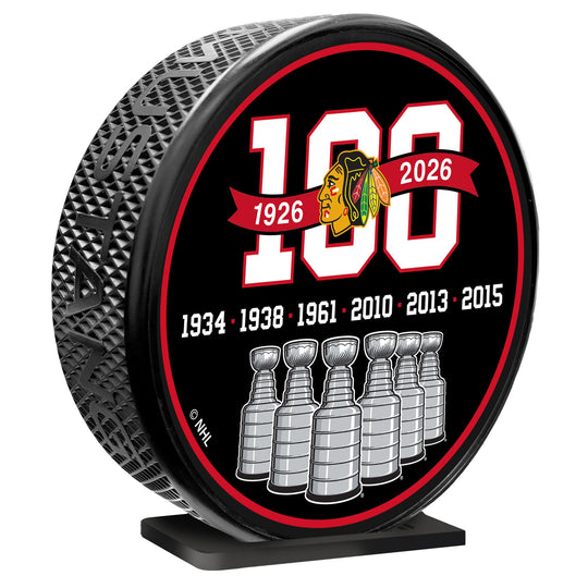 Chicago Blackhawks Centennial MEGA Puck 6 Cups – CBH Shop