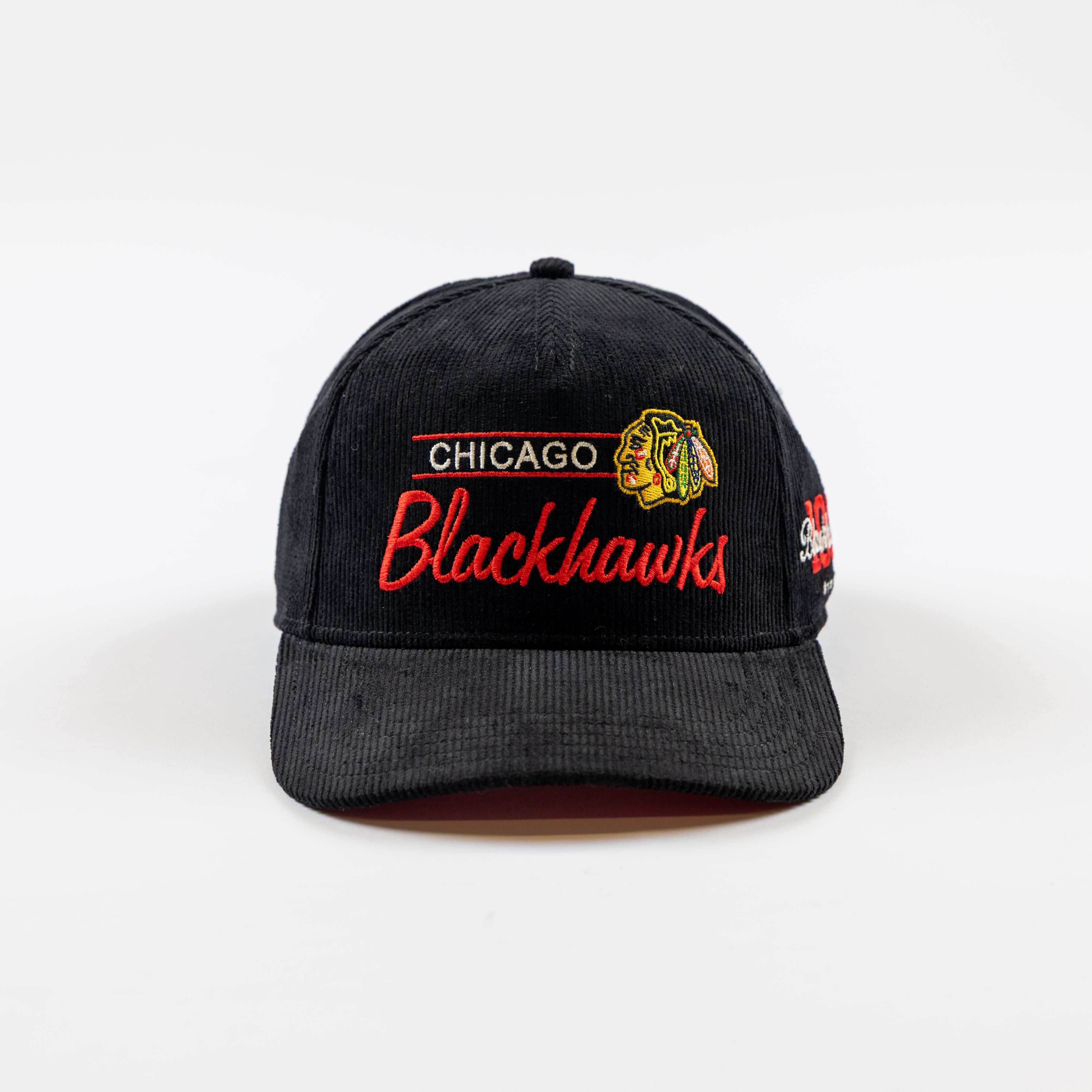 American Needle Chicago Blackhawks Centennial Script Corduroy Hat – CBH ...