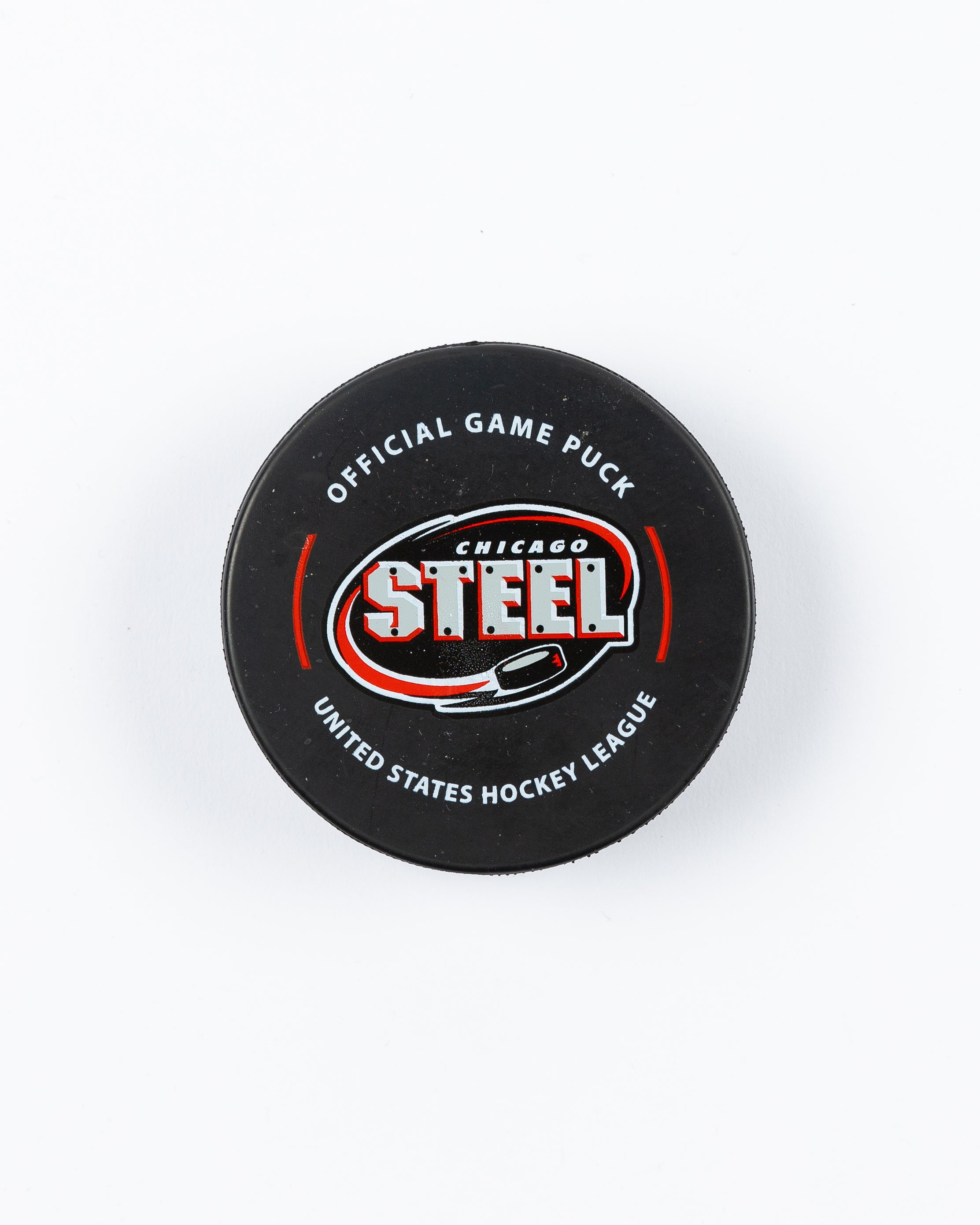 Chicago Steel 2023-24 Official Game Puck – CBH Shop