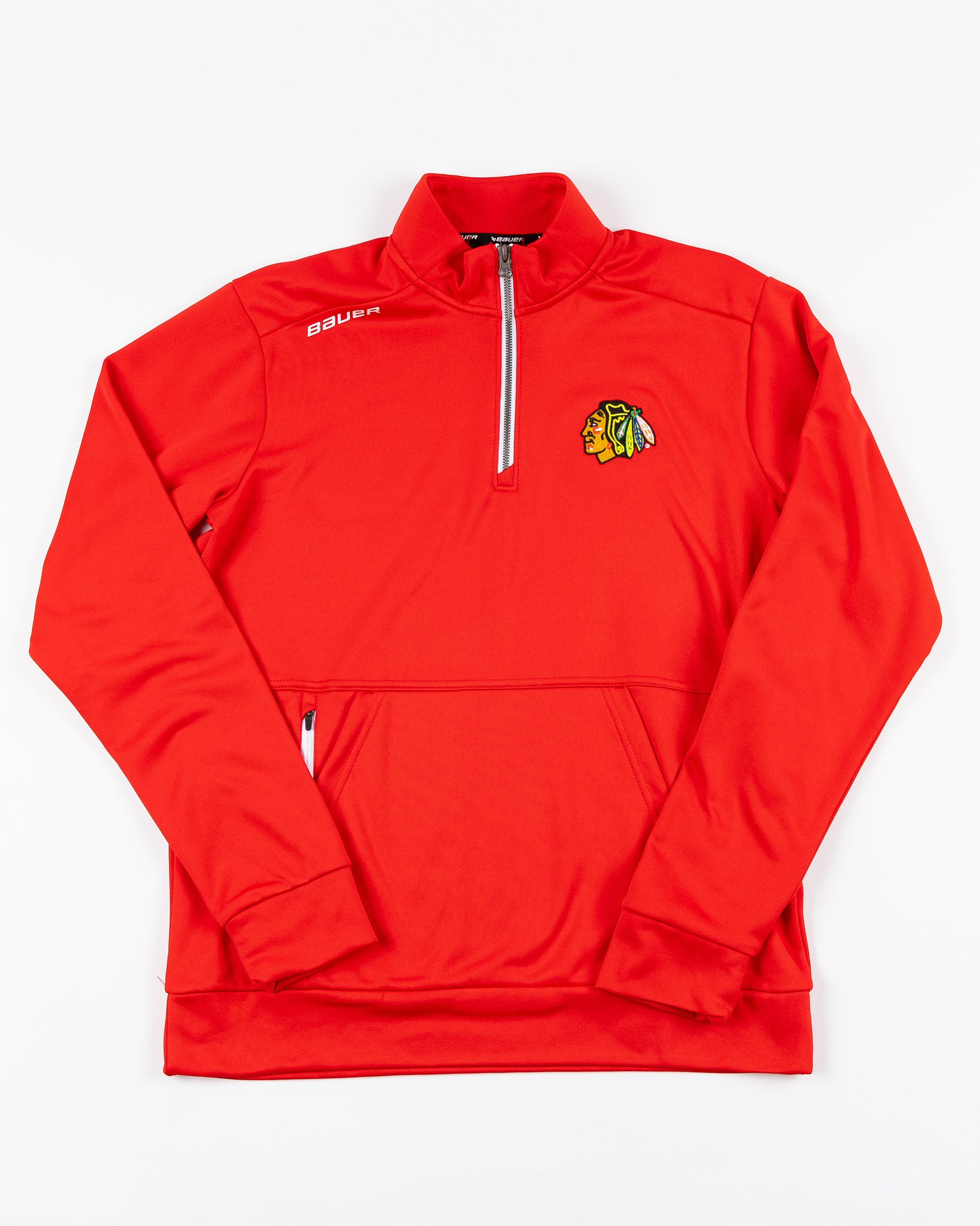 Bauer Chicago Blackhawks Team Fleece Half Zip – CBH Shop